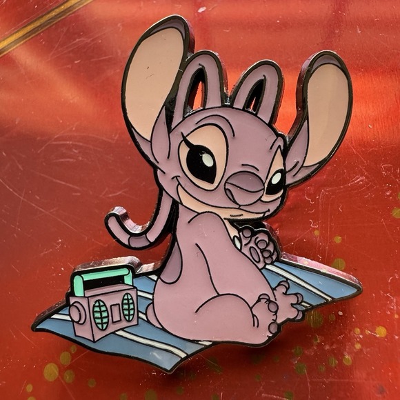 Disney | Toys | Disney Loungefly Angel Pin Radio Lilo Stitch Mystery ...